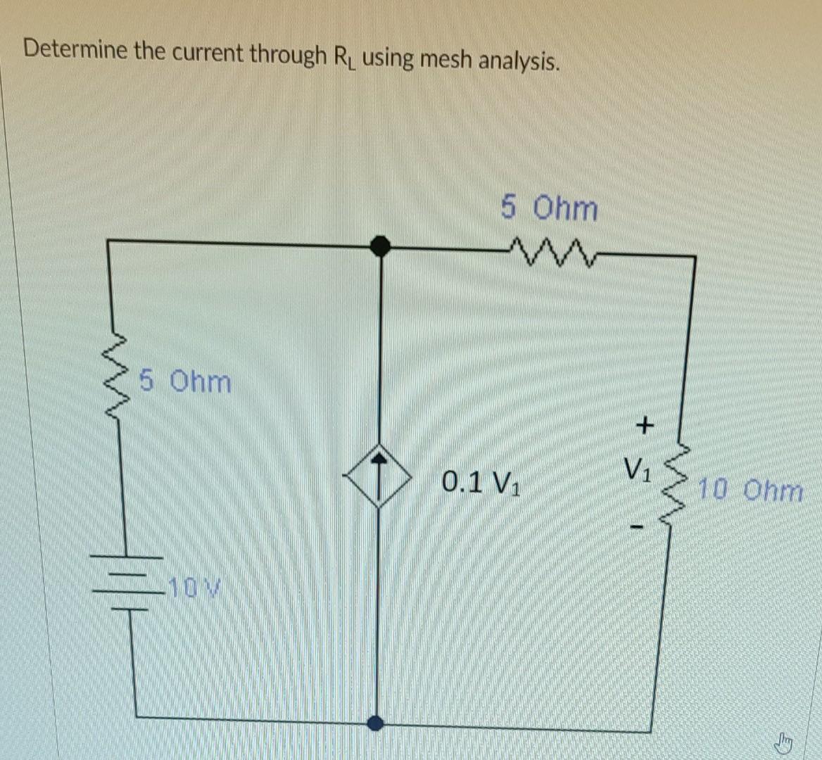Solved Determine the Thevenin's equivalent circuit across | Chegg.com