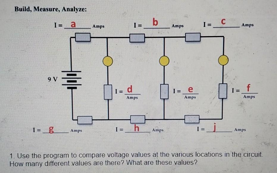 Solved Build, Measure, Analyze: \\[ \\mathbf{I}= \\] 1. Use | Chegg.com
