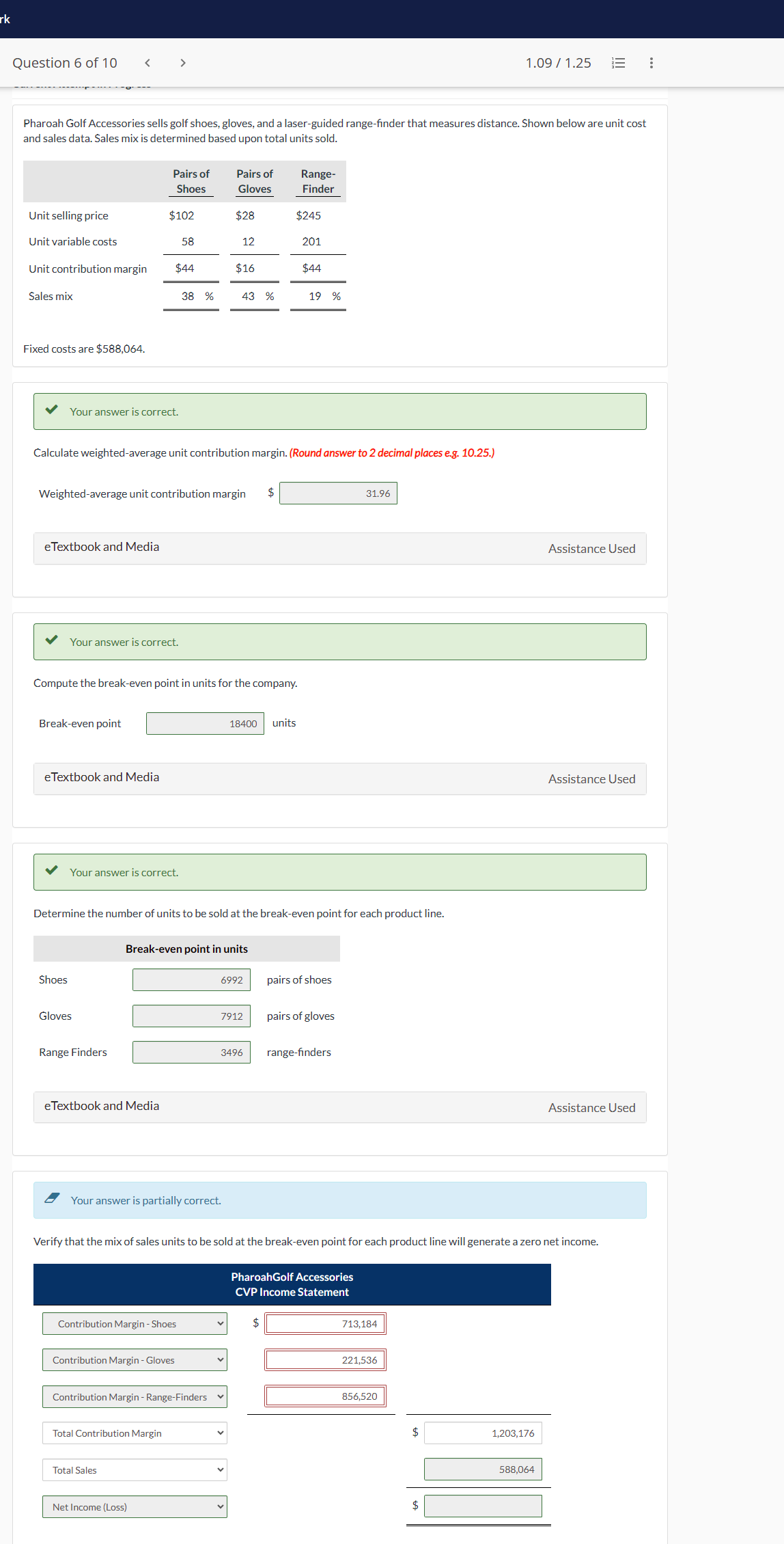 Solved Pharoah Golf Accessories sells golf shoes, gloves, | Chegg.com