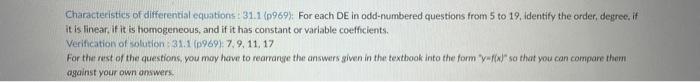 Solved please do all of the odd numbered questions thanks as | Chegg.com