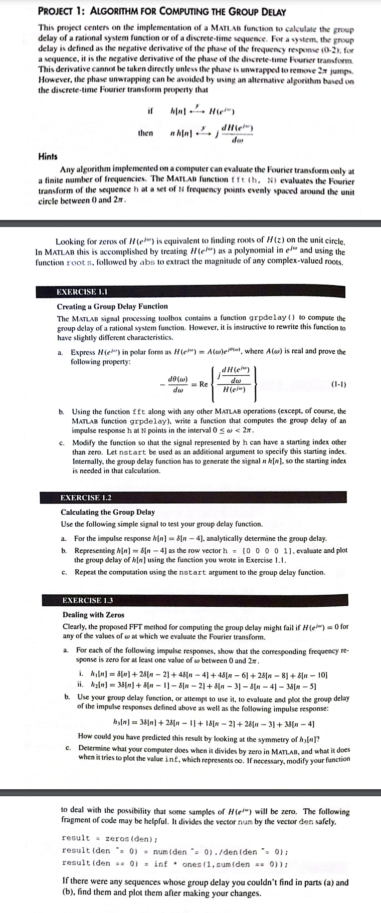 Solved Project 1: Algorithm for Computing the Group | Chegg.com