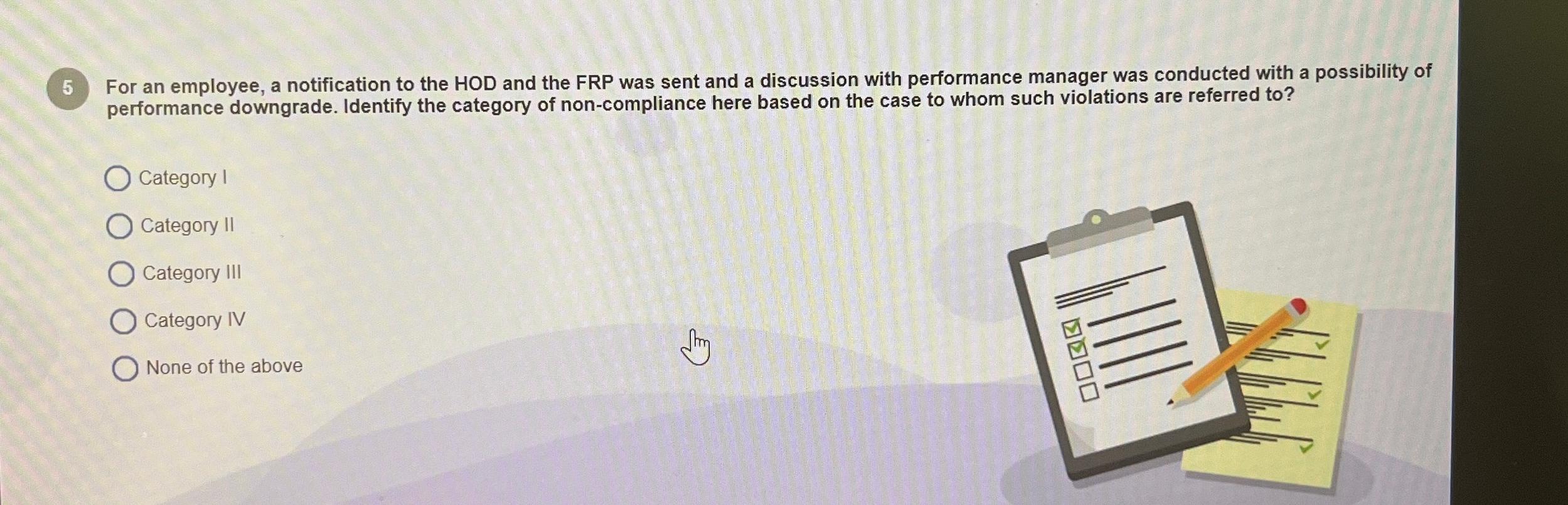 Solved For an employee, a notification to the HOD and the | Chegg.com