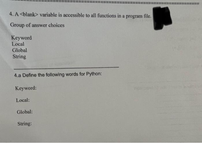 Solved 3. Consider the following code snippet: Line 1: A= | Chegg.com