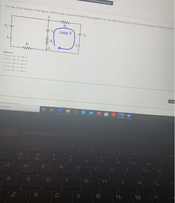 Solved For the circuit shown in the figure, which is the | Chegg.com