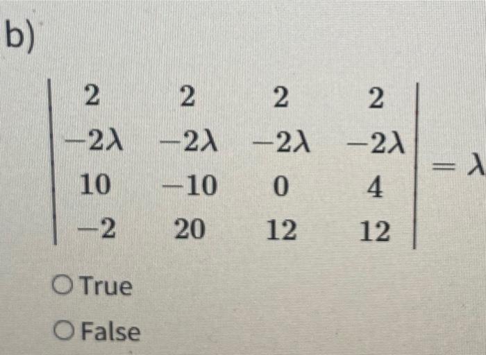 Solved Determine if the following statements or mathematic | Chegg.com