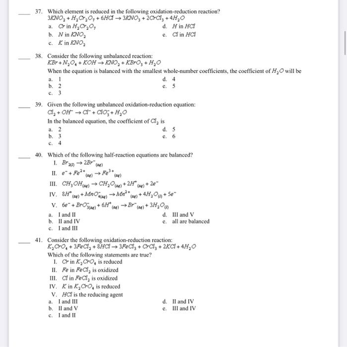 Solved 32. This question consists of an assertion | Chegg.com