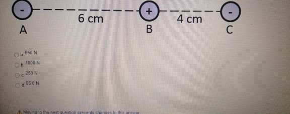 Solved Three charged particles are arranged in a line as | Chegg.com