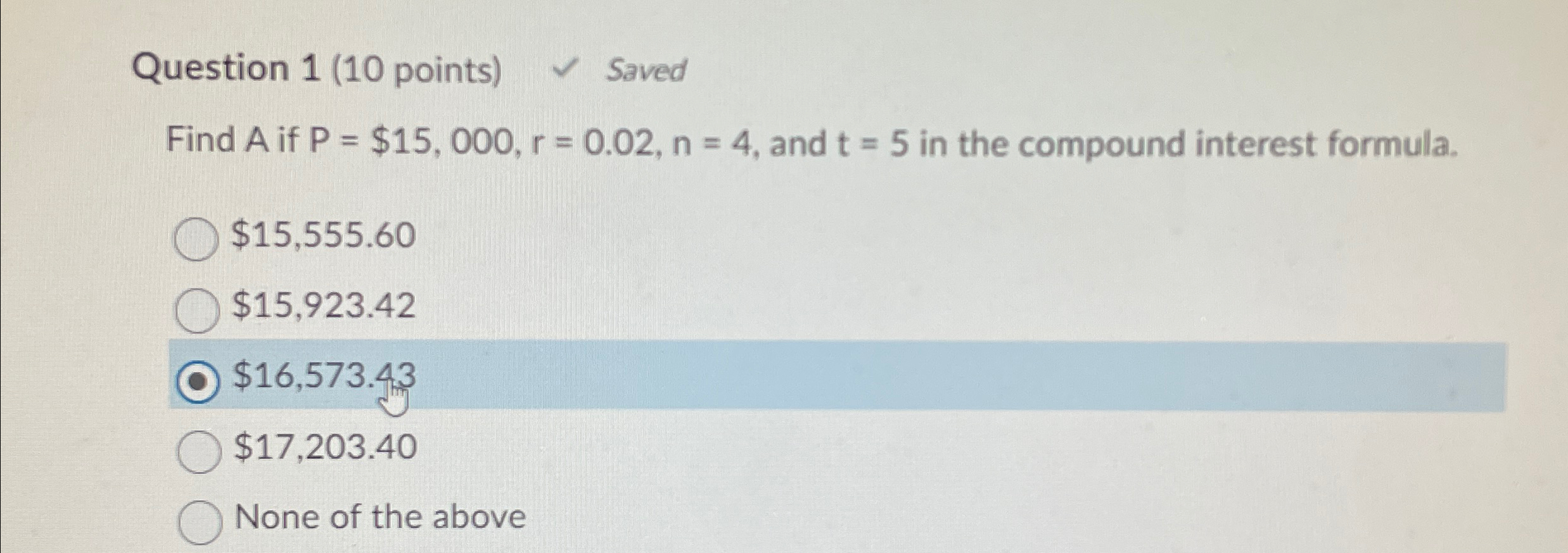Solved Question 1 ( 10 ﻿points) ﻿SavedFind A ﻿if | Chegg.com