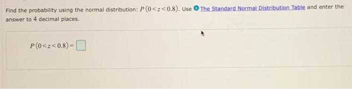 Solved Find the probability using the normal distribution: | Chegg.com