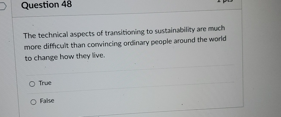 Solved Question 48the Technical Aspects Of Transitioning To 6083