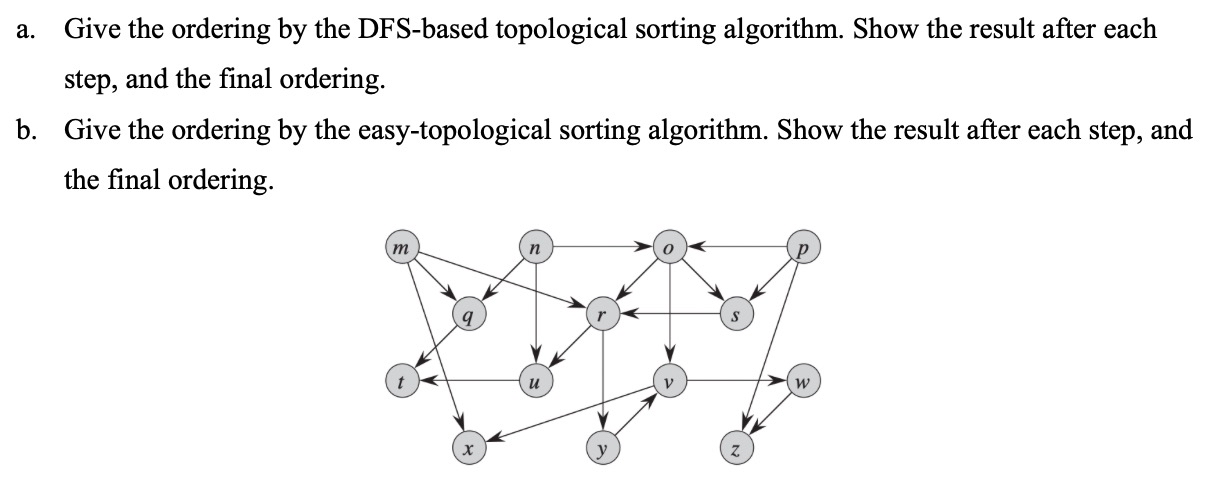 Solved Analysis of algorithms question. Please do not answer | Chegg.com