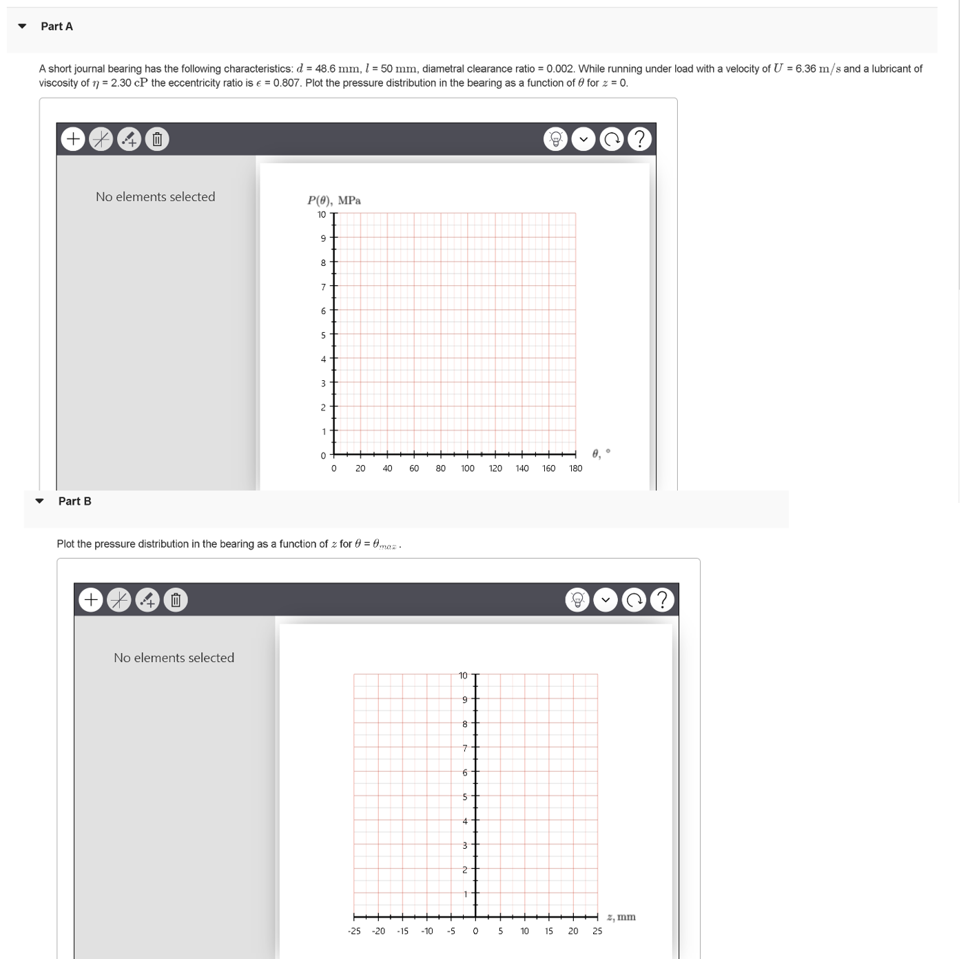 Solved Part AA short journal bearing has the following | Chegg.com