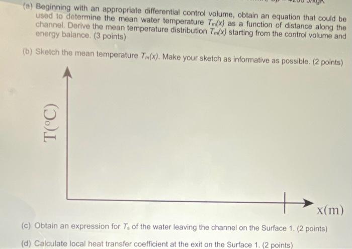 Solved Problem 7. Consider water flow through a triangular | Chegg.com