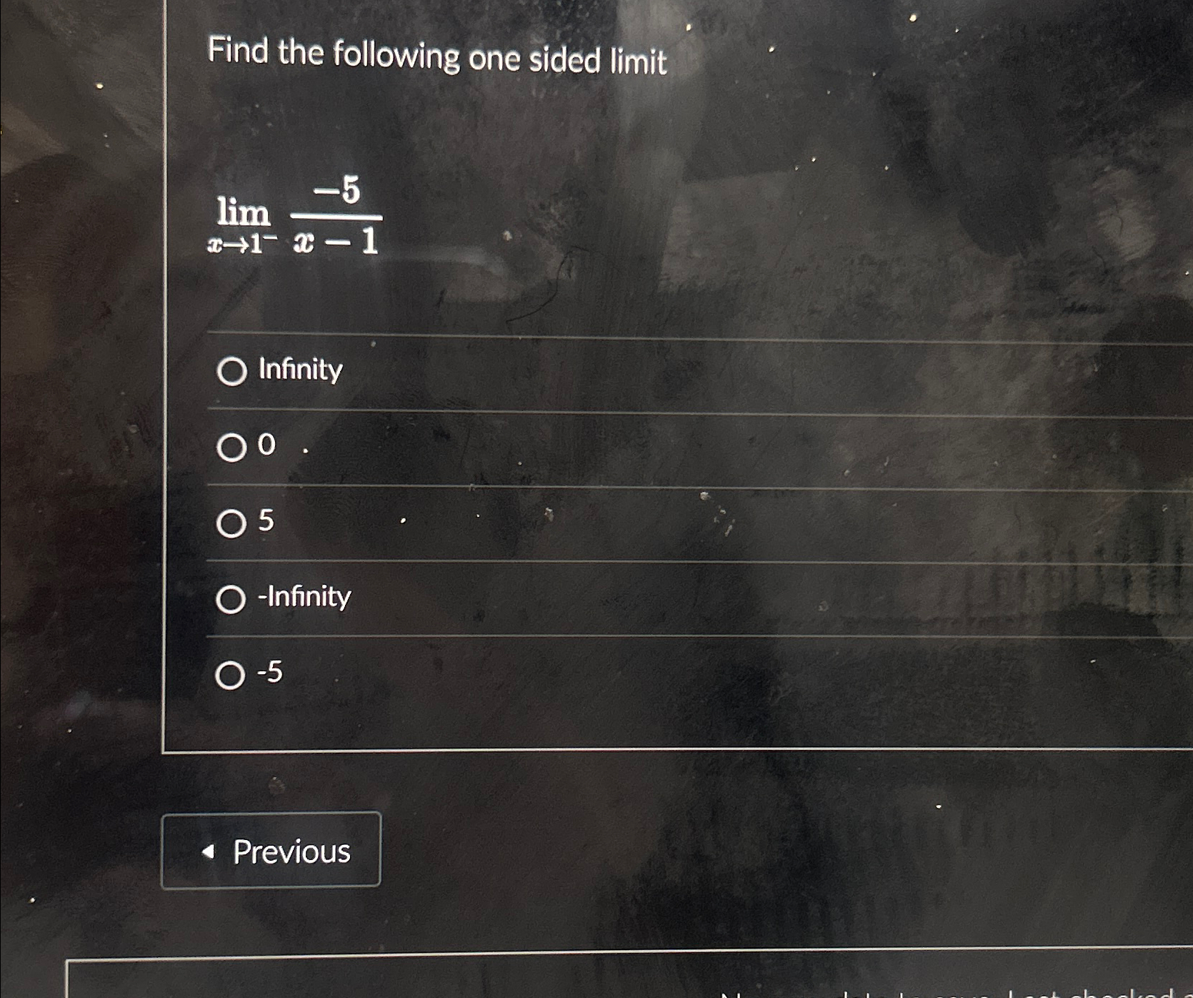 Solved Find the following one sided | Chegg.com