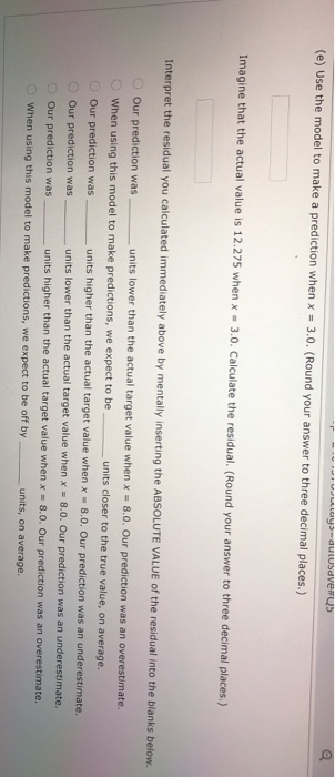 Solved Simple Linear Regression: Suppose a simple linear | Chegg.com