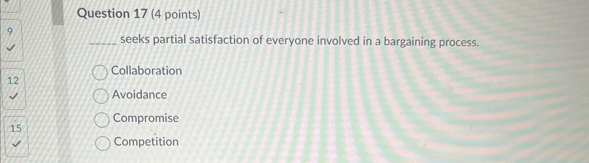 Solved Question 17 (4 ﻿points)q, ﻿seeks partial satisfaction | Chegg.com