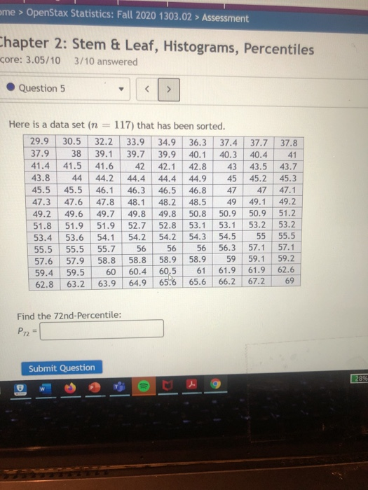 Solved ome > OpenStax Statistics: Fall 2020 1303.02 > | Chegg.com