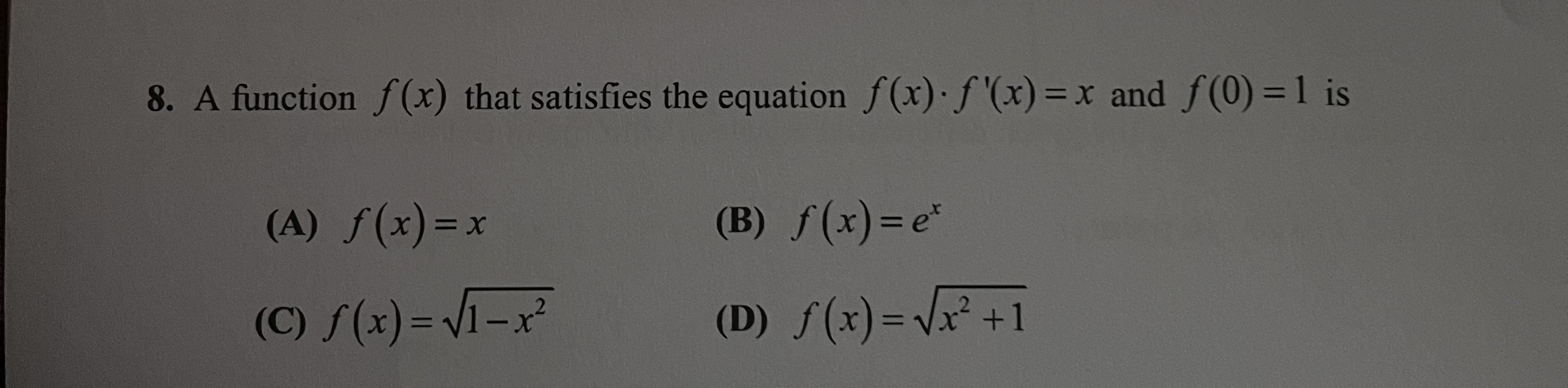 Solved A function f(x) ﻿that satisfies the equation | Chegg.com