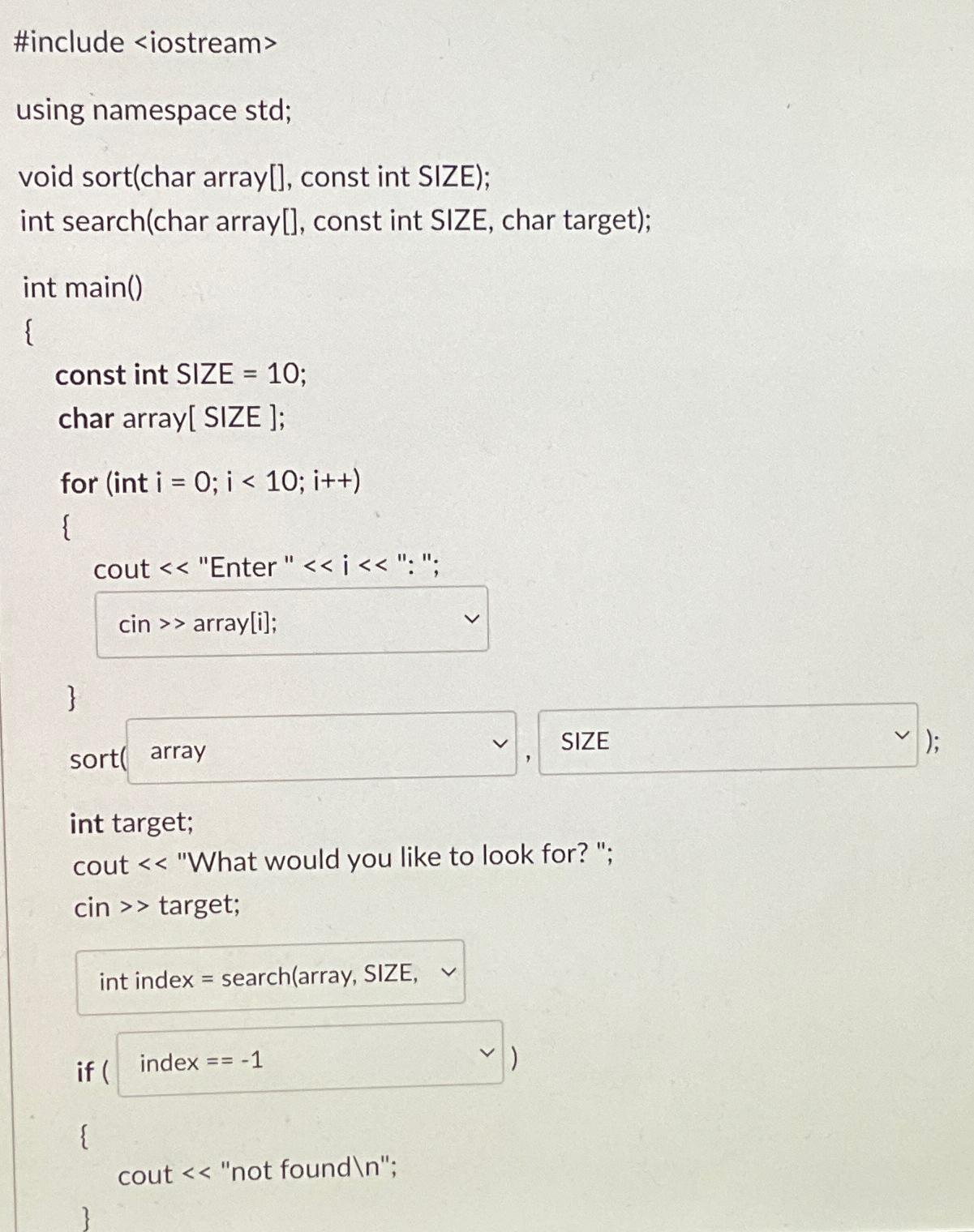 Solved Problem StatementDefine two prototype functions. The | Chegg.com