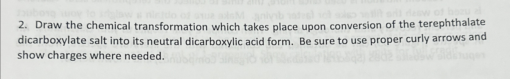 Solved Draw the chemical transformation which takes place | Chegg.com