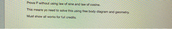 Solved HW 4 Prove P. P=2Q · sin - Prove P without using | Chegg.com