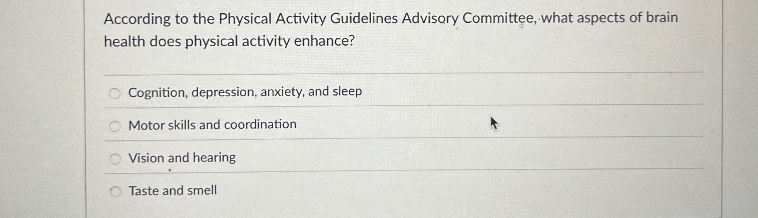 Solved According to the Physical Activity Guidelines | Chegg.com