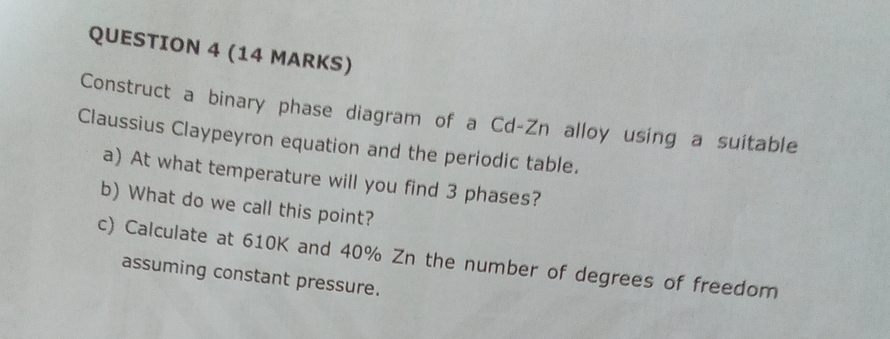 Solved QUESTION 4 (14 ﻿MARKS)Construct a binary phase | Chegg.com