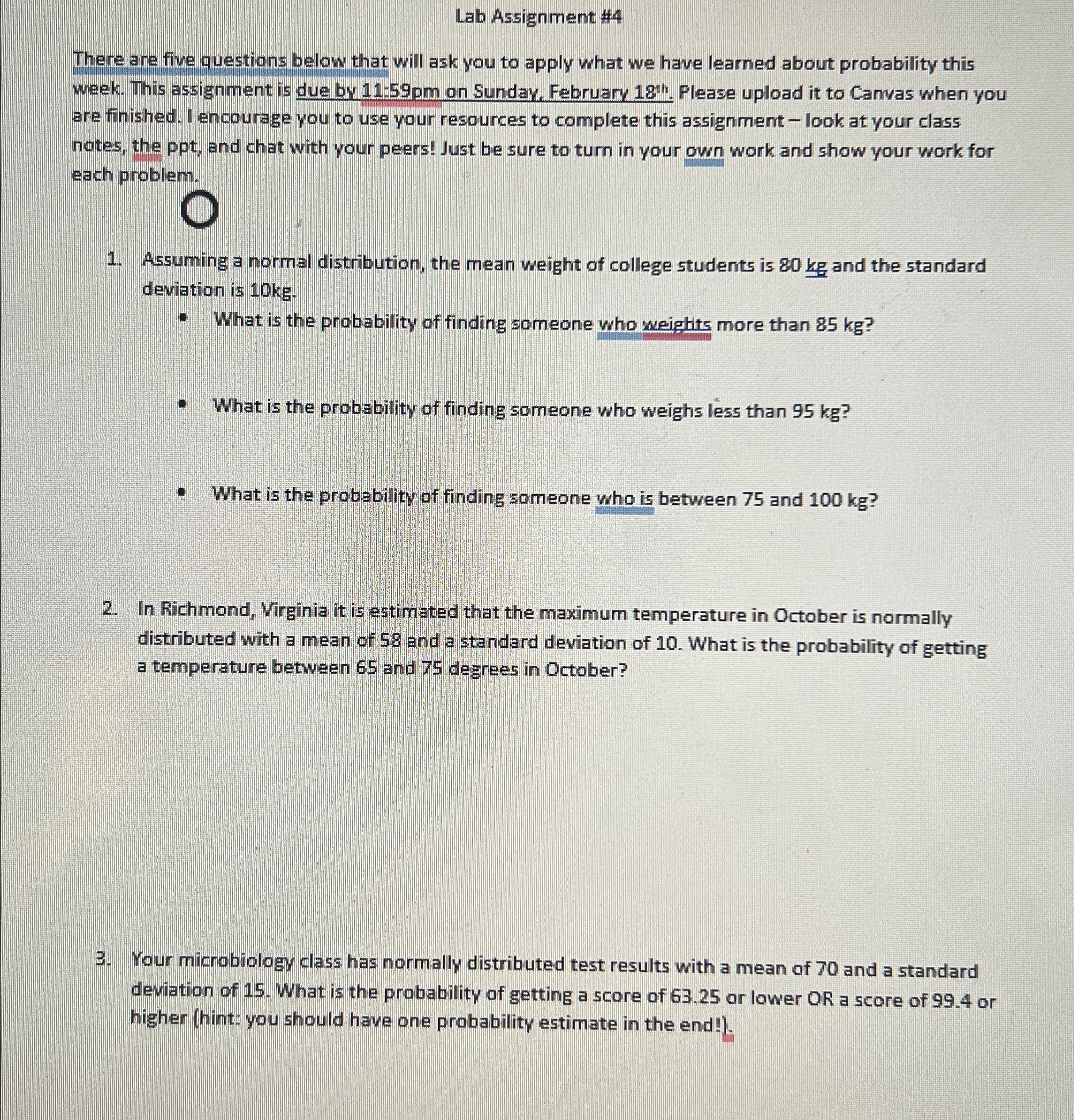 Solved Lab Assignment #4There are five questions below that | Chegg.com