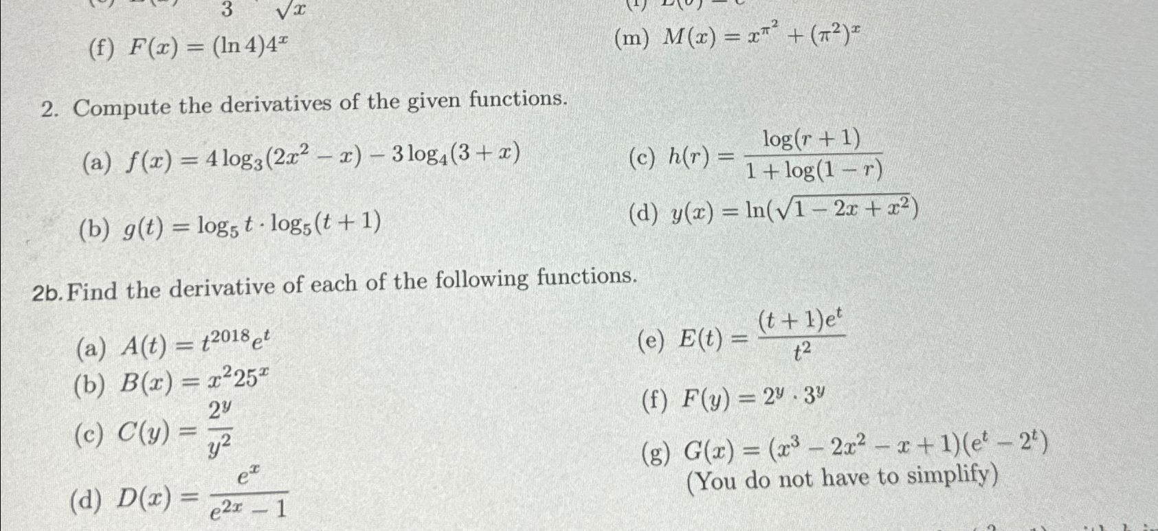 Solved Plz solve both parts of 2-2b and go in depth on work | Chegg.com