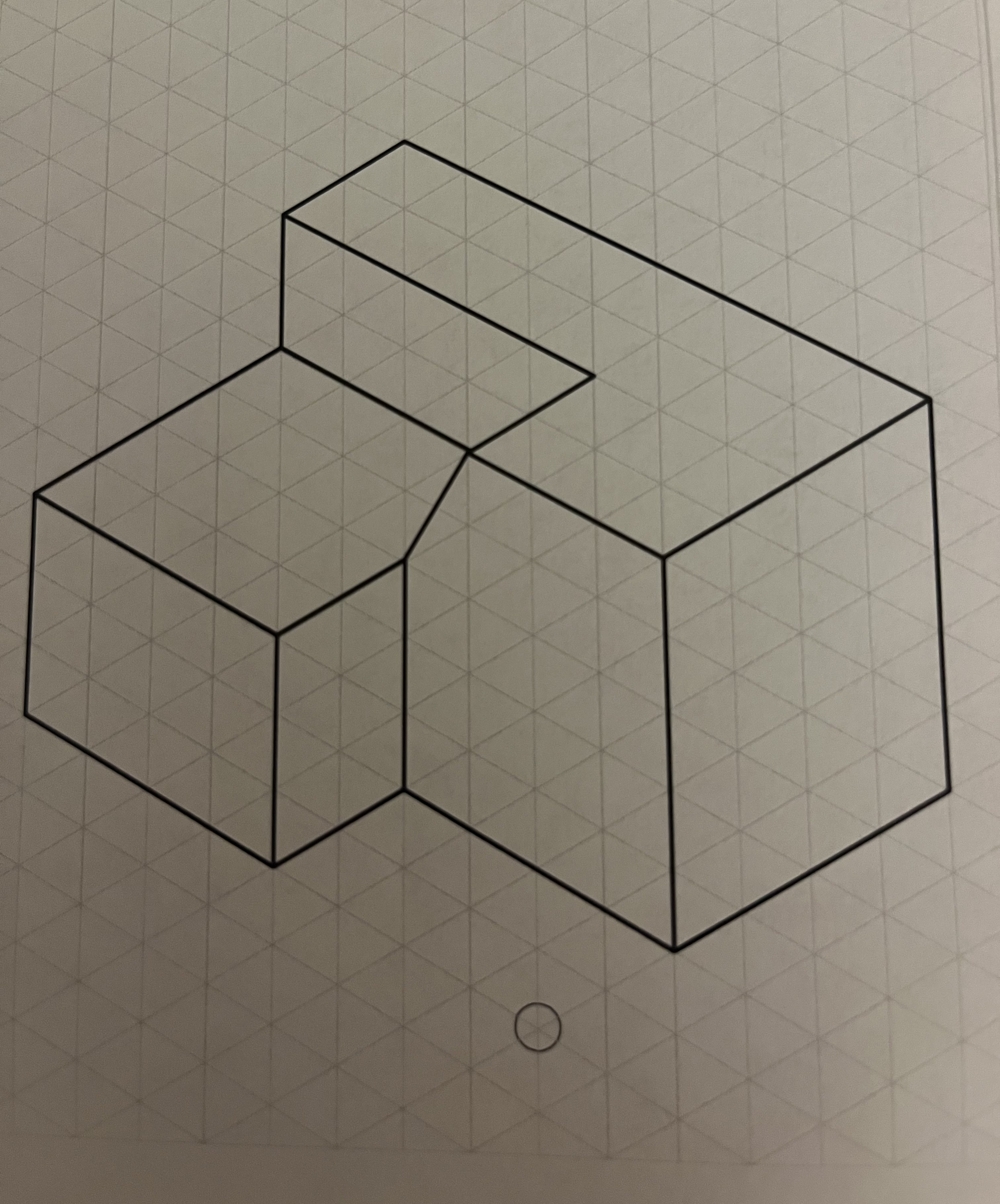 Solved Create ortho drawing (front, ﻿top, right) ﻿based on | Chegg.com