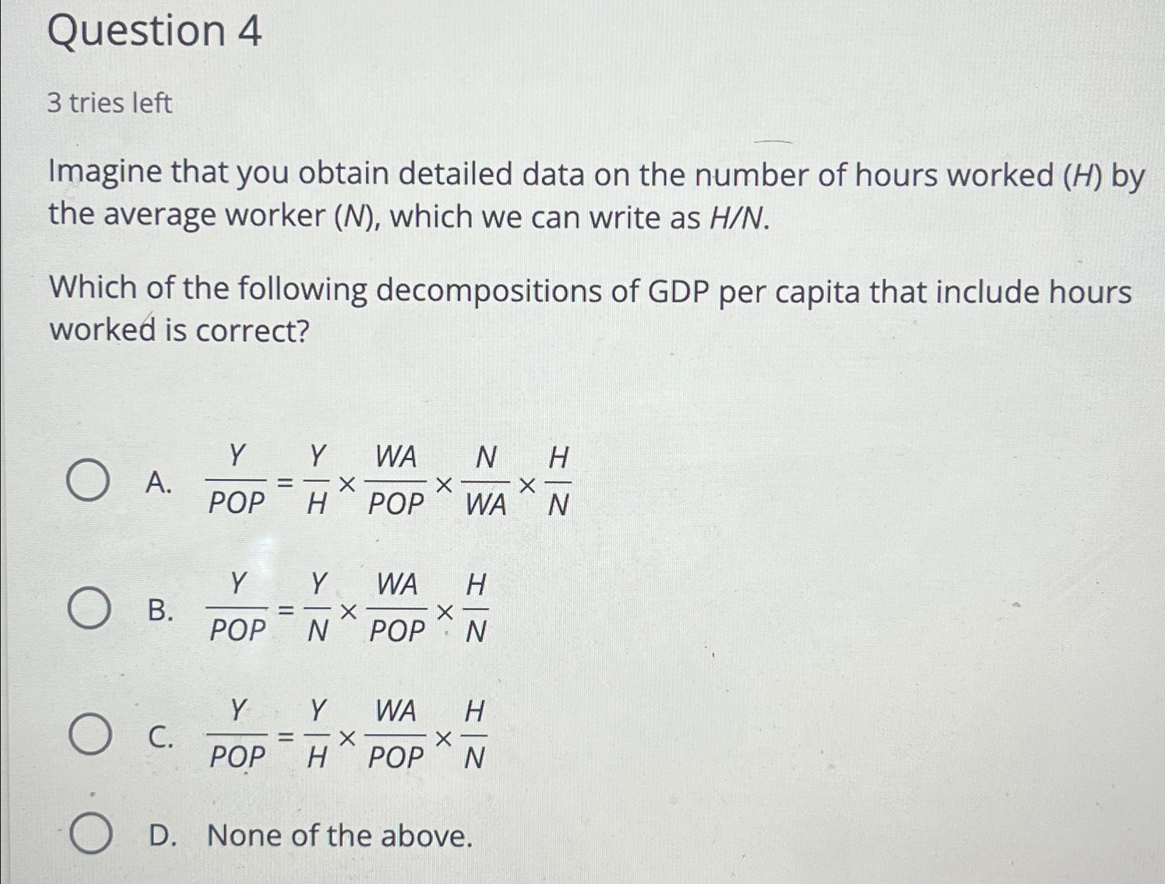 Solved Question 43 ﻿tries leftImagine that you obtain | Chegg.com