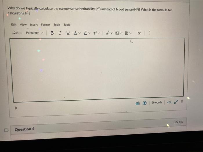 Solved Why do we typically calculate the narrow sense | Chegg.com