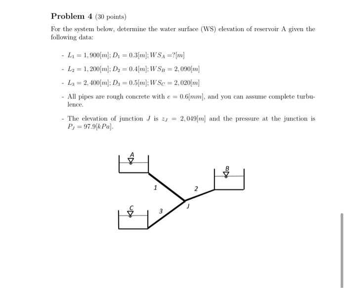Solved Problem 4 (30 points) For the system below, determine | Chegg.com