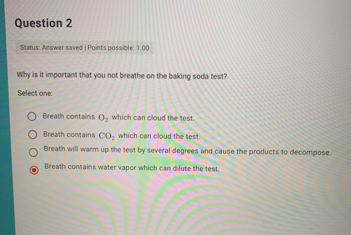 Solved Question 2 Status: Answer saved | Points possible: | Chegg.com Solved Question 2 Status: Answer saved | Points possible: | Chegg.com