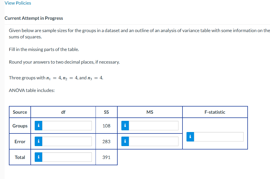 Solved Current Attempt in ﻿ProgressGiven below are sample | Chegg.com