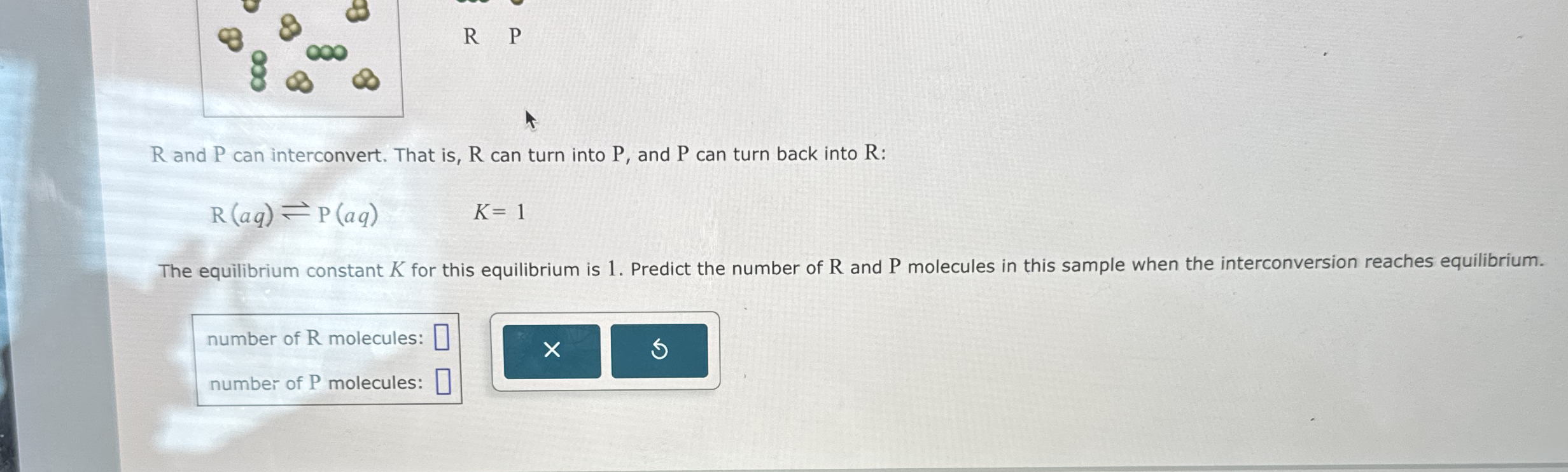 Solved RPR ﻿and P ﻿can interconvert. That is, R ﻿can turn | Chegg.com