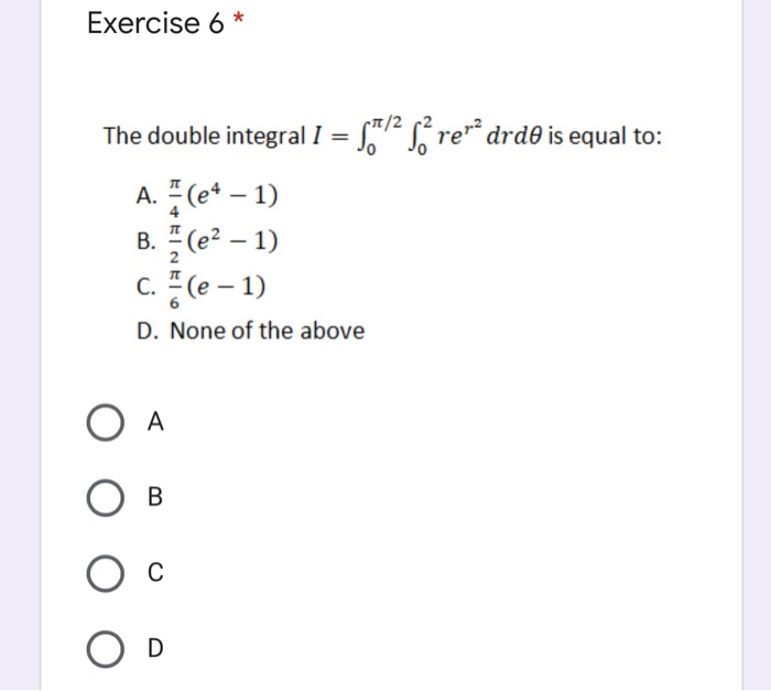 Solved Exercise 1* Consider the double integral I = ſſ(4xy – | Chegg.com