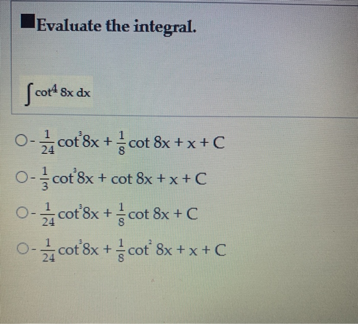 Solved Evaluate the integral. cos 2x dx o{x'cos 2x + 1x sin | Chegg.com