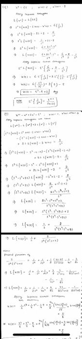 Solved how to solve this in mathlab R2020a Use the Laplace | Chegg.com
