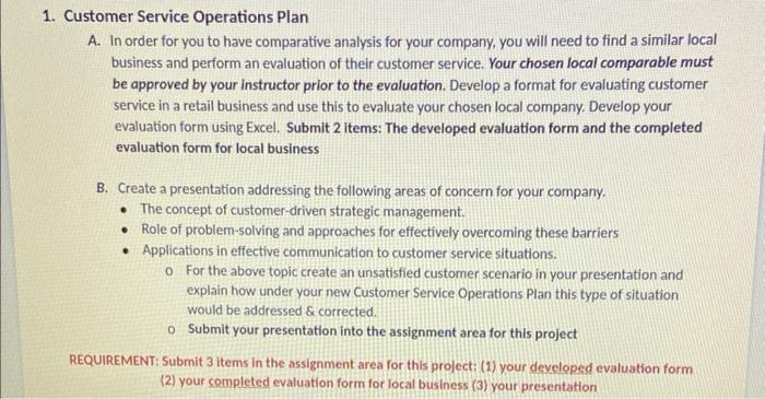 Your company is in the planning process of | Chegg.com