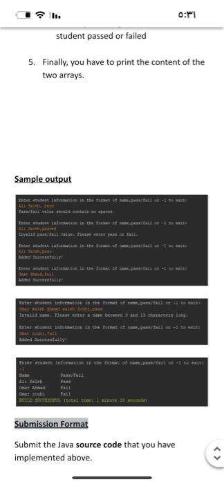 Solved 2. Split the entered information using commas as the | Chegg.com