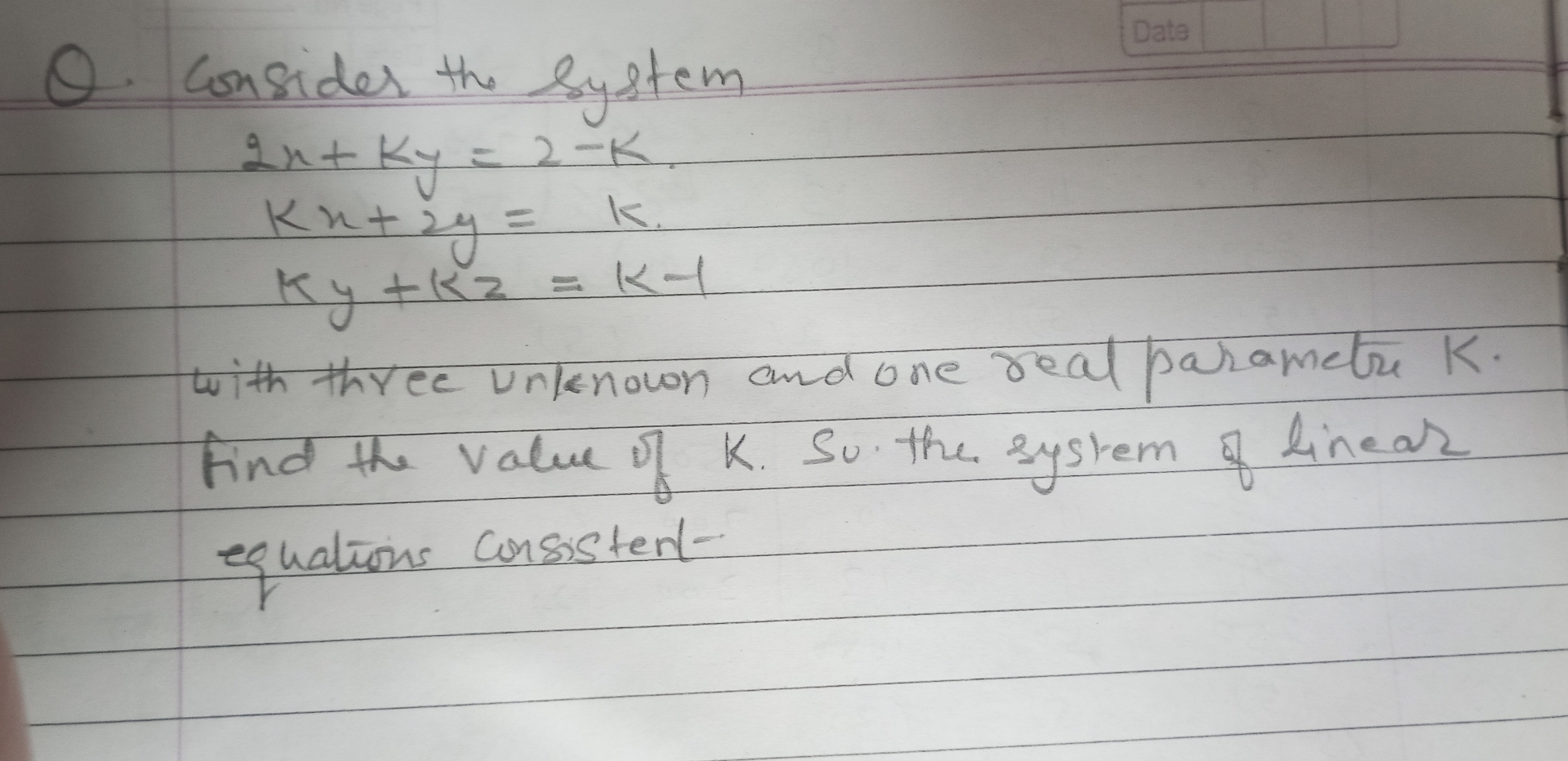 Solved Q. ﻿Consider the | Chegg.com