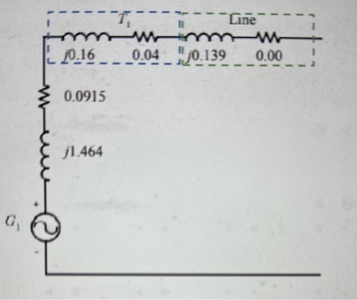Solved A 2.78 pu resistive load is connected to the circuit | Chegg.com