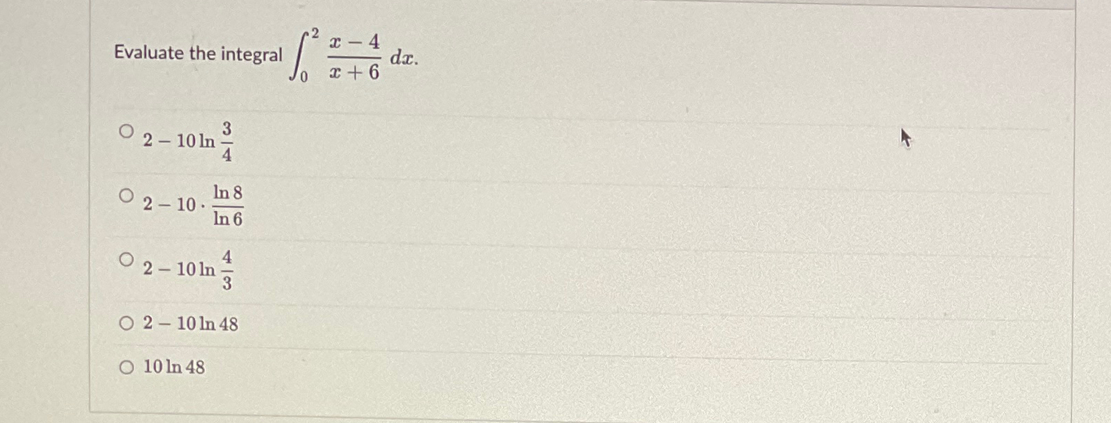 Solved Evaluate the integral | Chegg.com