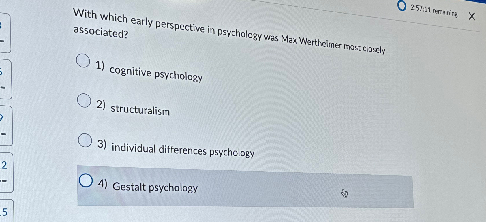Solved With which early perspective in psychology was Max | Chegg.com