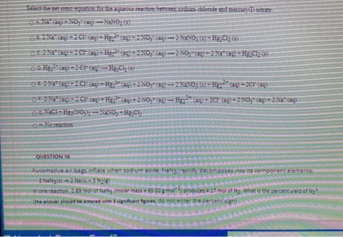 Solved What is the colorate that equation shown below is | Chegg.com