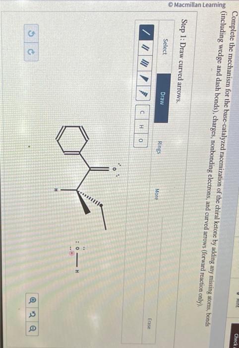Solved Complete the mechanism for the base-catalyzed | Chegg.com