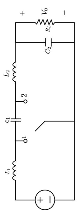 Solved For the following Cuk Converter example, determine:b) | Chegg.com
