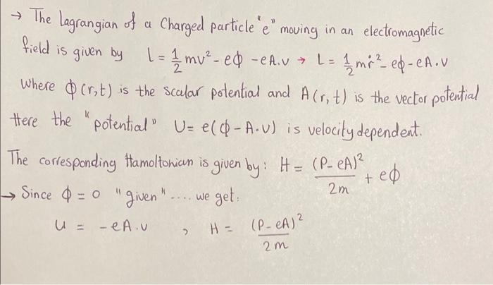 Solved quantum mechanics, please show that the potenial | Chegg.com