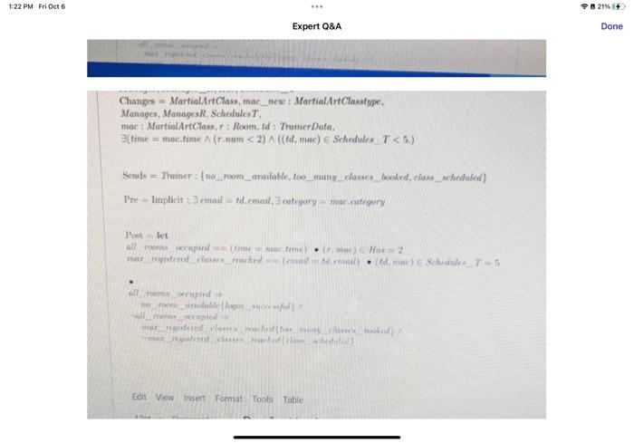 Solved Given is the following Operational Pattern, you do | Chegg.com